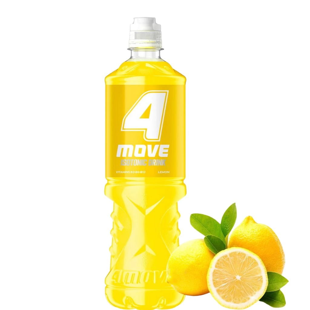 4move Lemon 750ml napój izotoniczny niegazowany cytrynowy Sklepy Krzyś